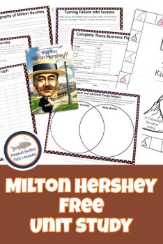FREE Milton Hershey Unit Study | Free Homeschool Deals