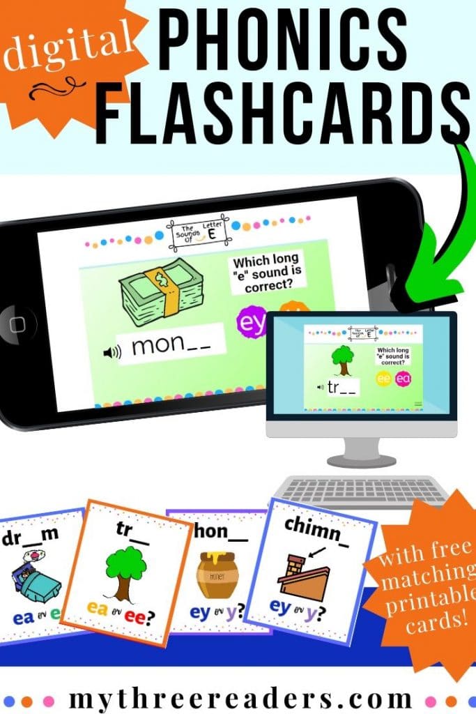 FREE Digital Phonics Flashcards (subscriber freebie) | Free Homeschool ...