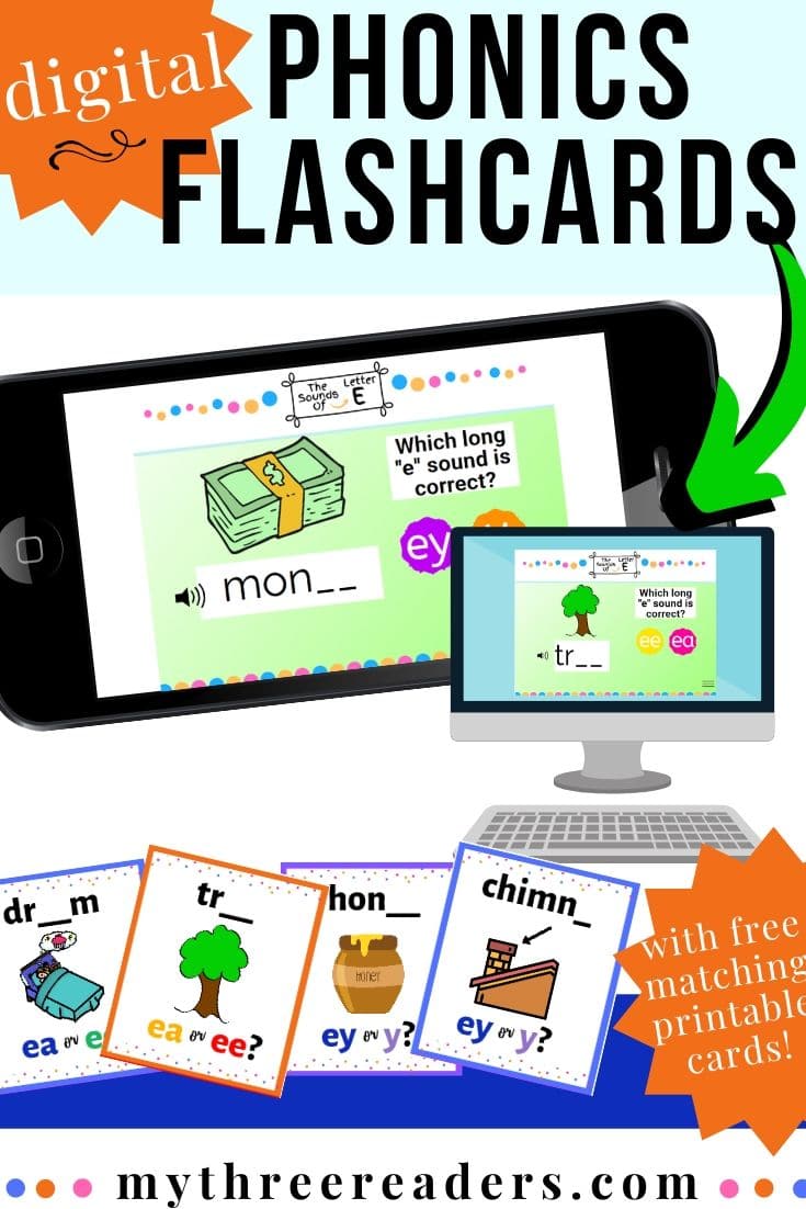 FREE Digital Phonics Flashcards (subscriber freebie) | Free Homeschool ...