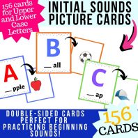 FREE Beginning Sounds Flashcards | Free Homeschool Deals