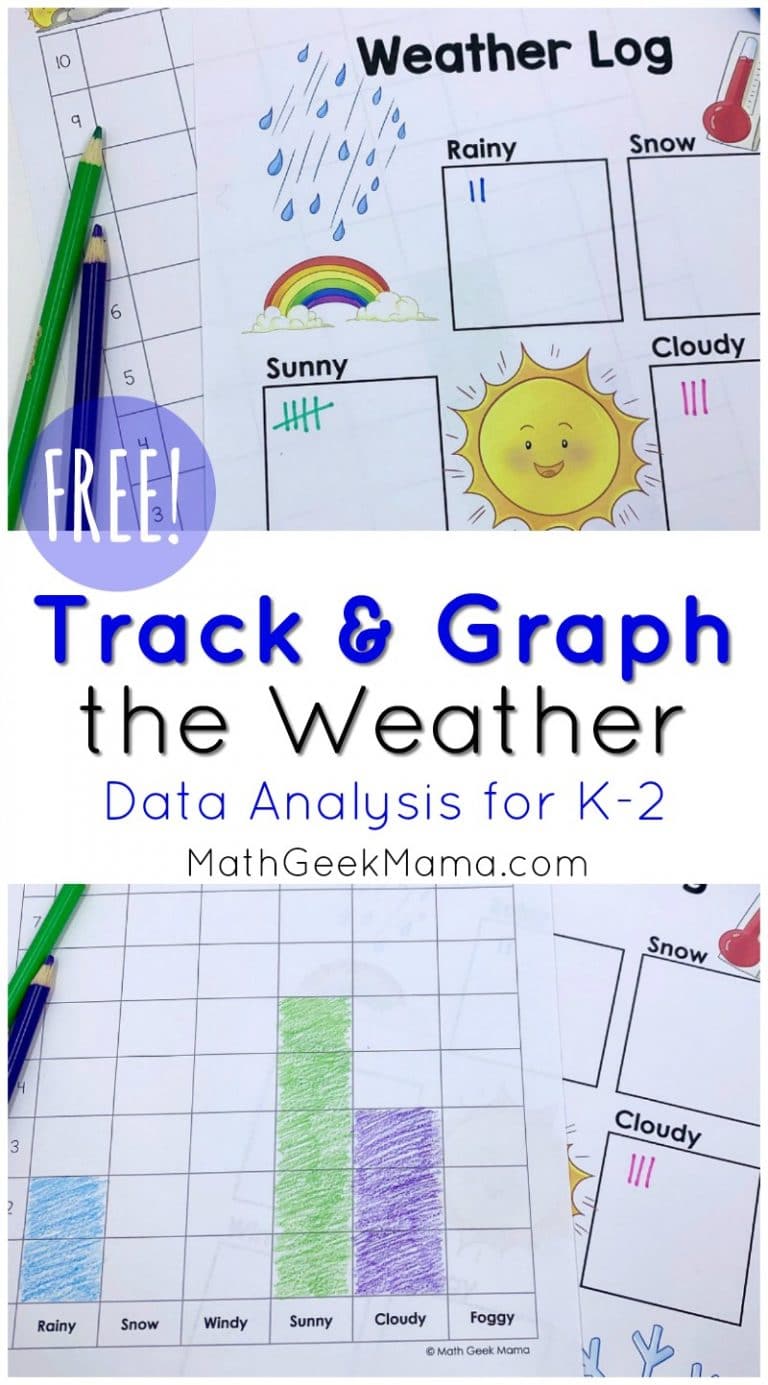 Track the Weather FREE Math Activity | Free Homeschool Deals