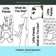 FREE Panda Printable Bookmarks | Free Homeschool Deals