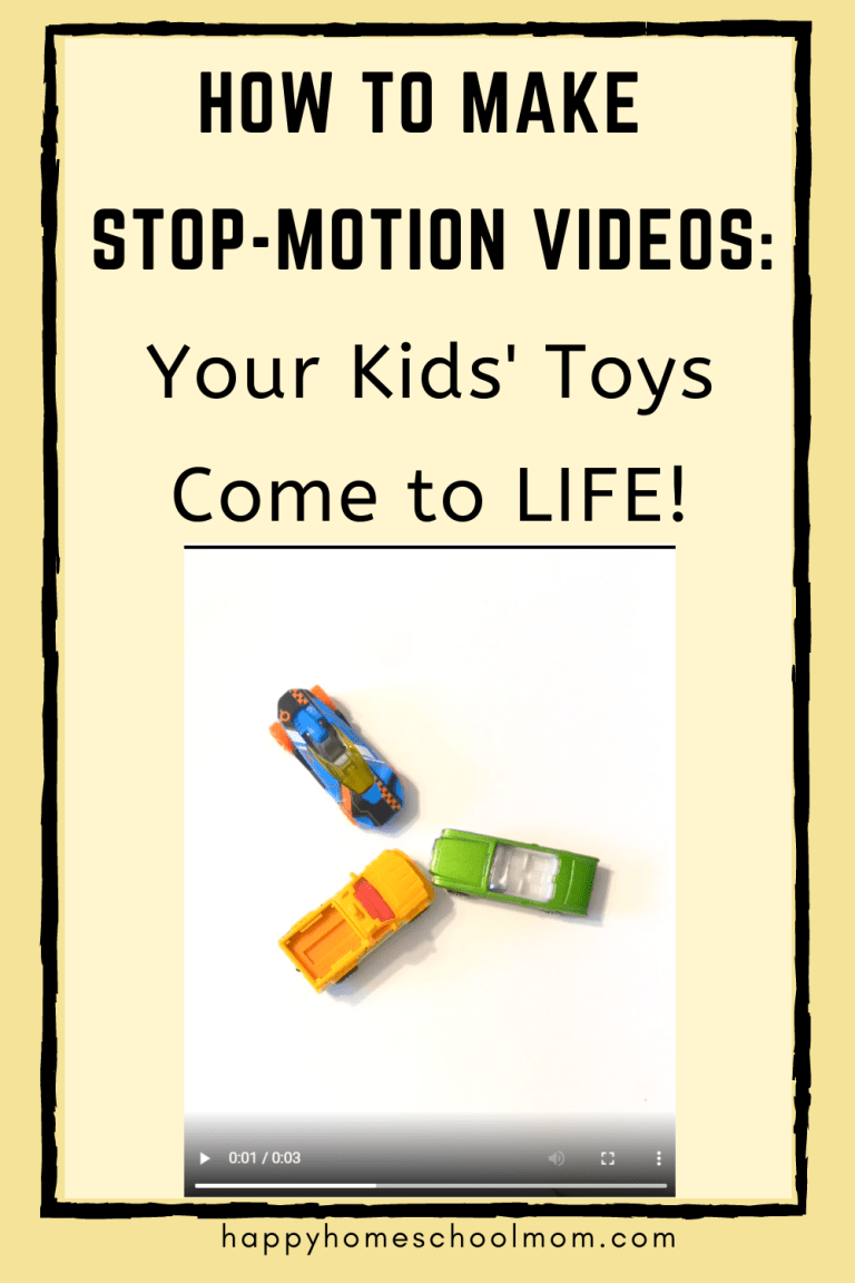 How To Make Stop Motion Videos FREE Tips Free Homeschool Deals