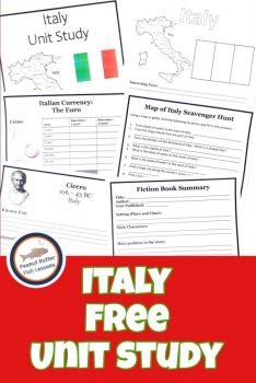 FREE Italy Unit Study | Free Homeschool Deals