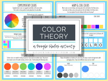 Color Theory Google Slide Interactive Activity | Free Homeschool Deals