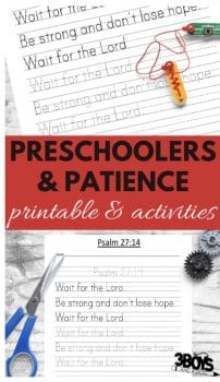 FREE Printable to Teach Kids Patience | Free Homeschool Deals