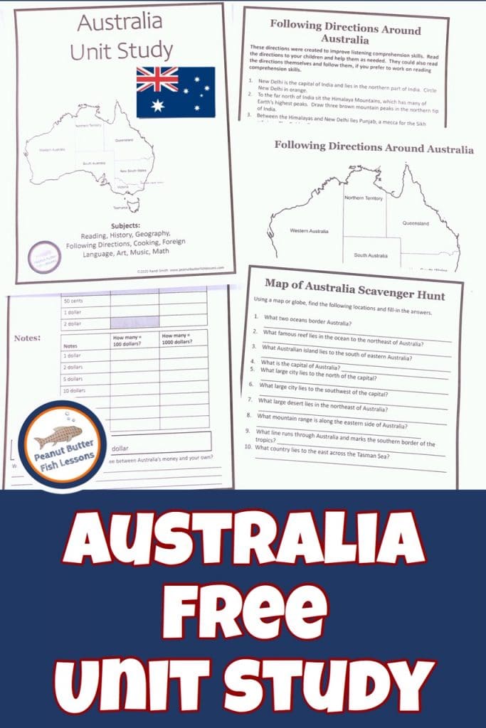 All About Australia FREE Unit Study | Free Homeschool Deals