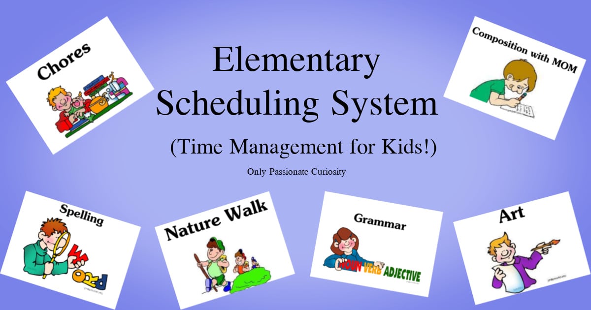 FREE Printable Homeschool Schedule for Kids | Free Homeschool Deals