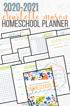 FREE Charlotte Mason 2020- 2021 Homeschool Planner | Free Homeschool ...