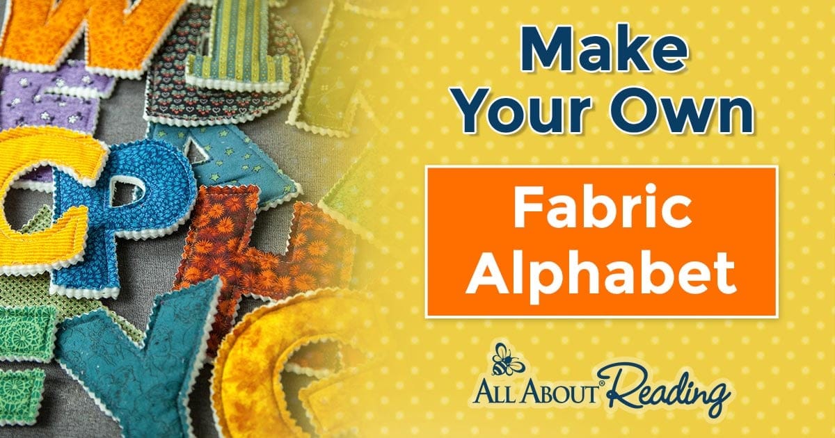 FREE Template to make your own Fabric Alphabet Craft | Free Homeschool ...