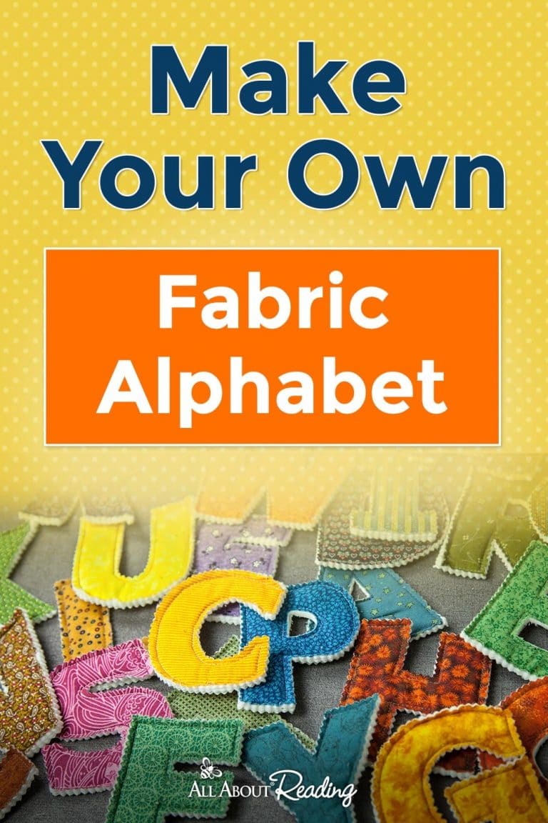 FREE Template to make your own Fabric Alphabet Craft | Free Homeschool ...