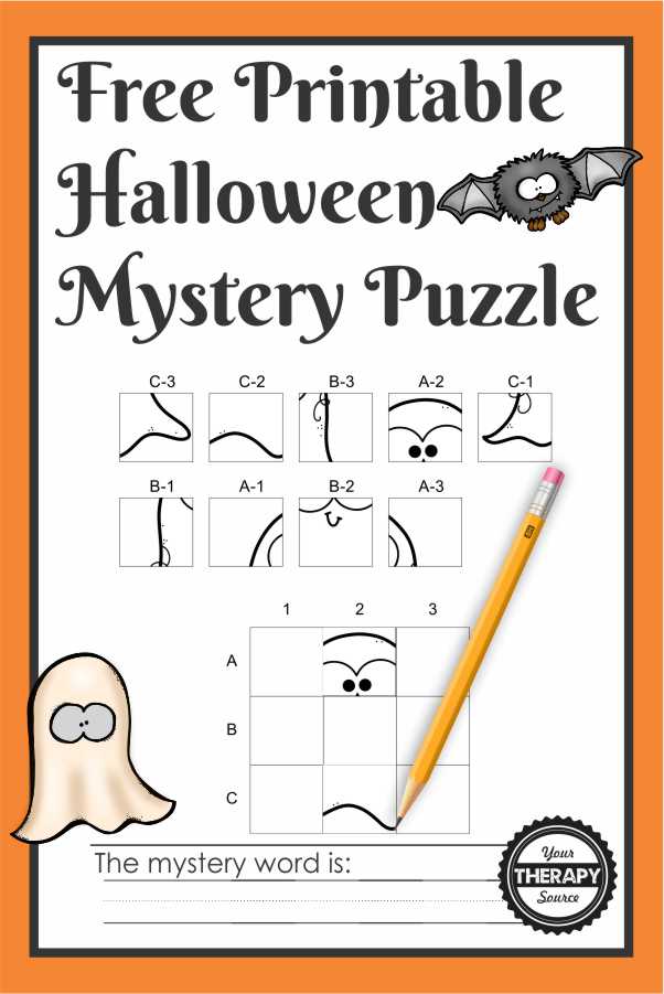 FREE Halloween Puzzle | Free Homeschool Deals
