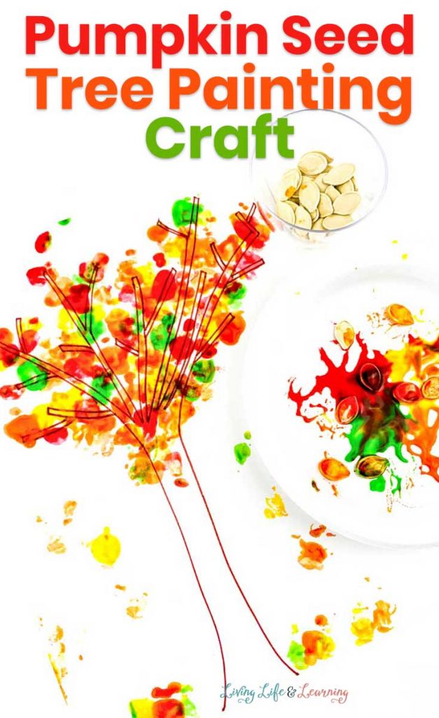 Pumpkin Seed Fall Tree Craft | Free Homeschool Deals
