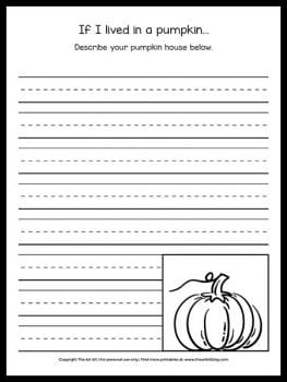 FREE Pumpkin Writing Prompt Printable | Free Homeschool Deals