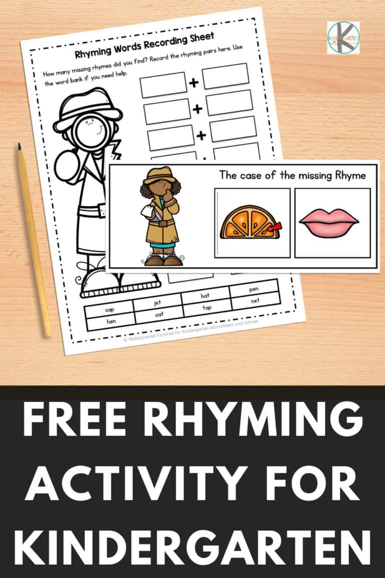 FREE Early Learning Rhyming Activity | Free Homeschool Deals