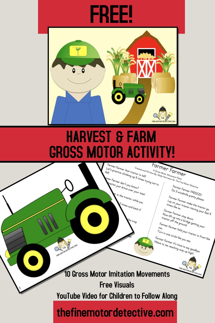 Farm Gross Motor Activities | Free Homeschool Deals