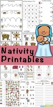 Free Preschool Nativity Worksheets | Free Homeschool Deals