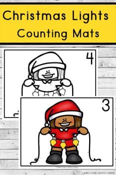 Christmas Counting and Playdough Mats | Free Homeschool Deals