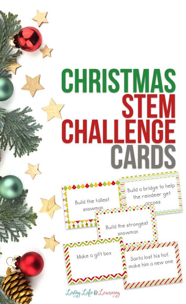 STEM Winter Challenge Cards | Free Homeschool Deals