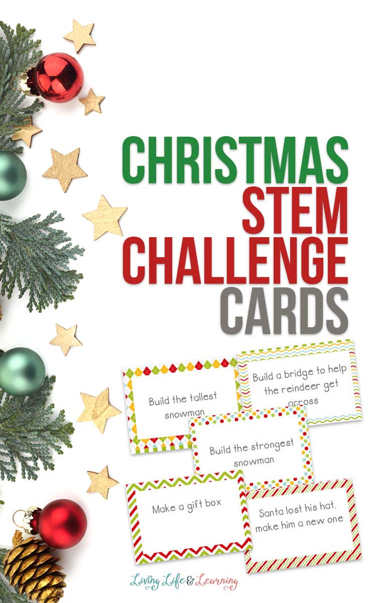 STEM Winter Challenge Cards | Free Homeschool Deals