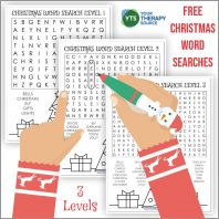 Christmas Word Search Activity Pages | Free Homeschool Deals