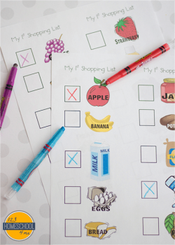 Printable Grocery Store Learning Activities | Free Homeschool Deals