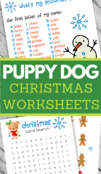 Free Christmas Puppy Activity Pages | Free Homeschool Deals