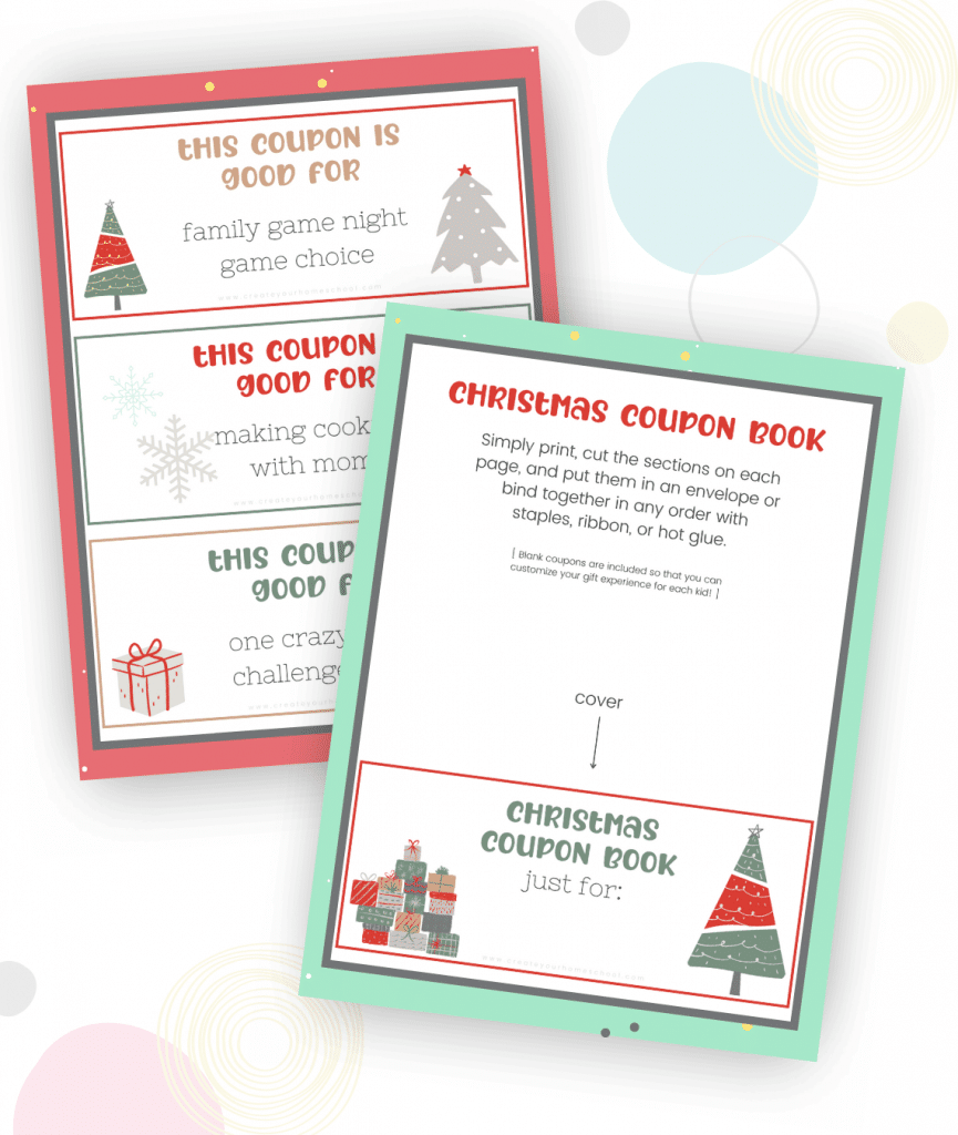 Free Christmas Coupon Book | Free Homeschool Deals
