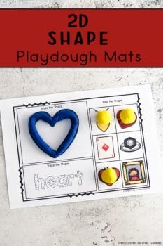 Free Playdough Shape Mats | Free Homeschool Deals