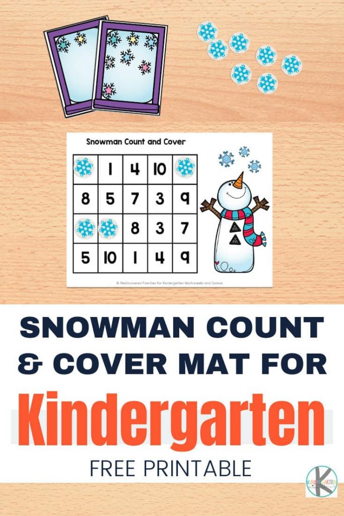 Printable Snowman Counting Game | Free Homeschool Deals