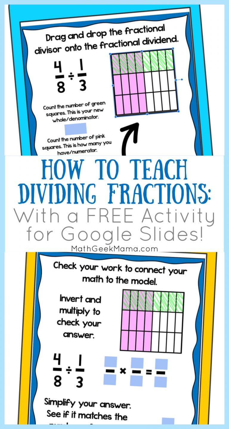 FREE Digital Dividing Fractions Activity | Free Homeschool Deals