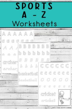 Free Sports Handwriting Worksheets | Free Homeschool Deals