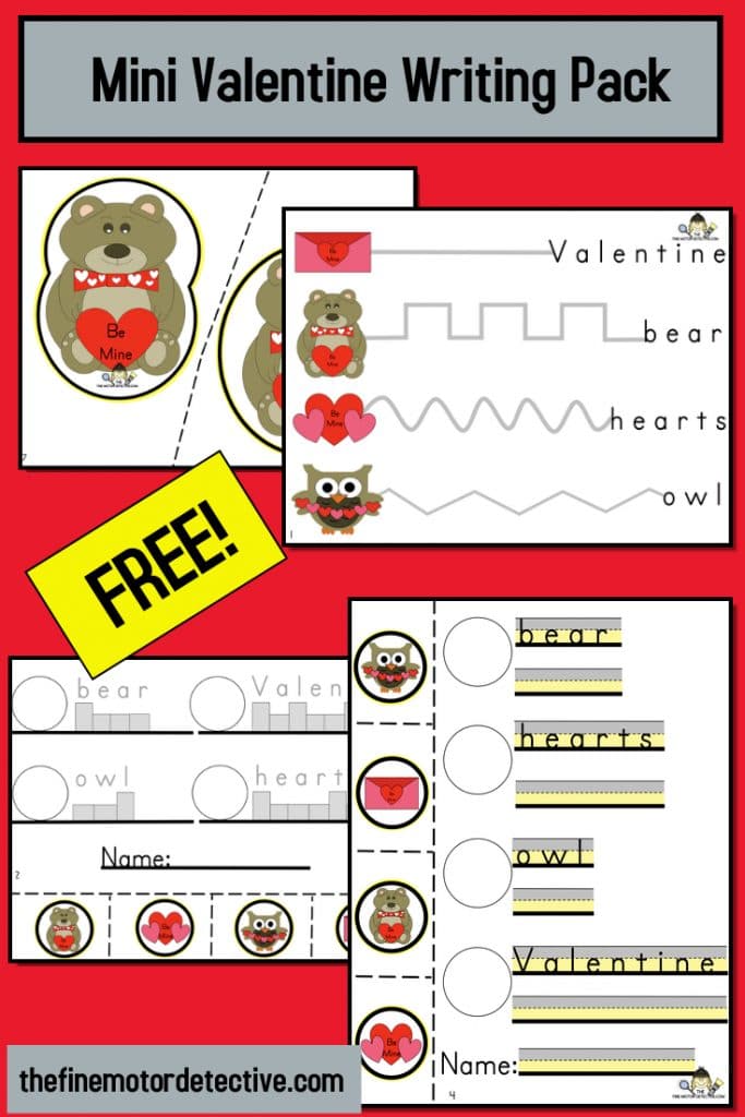 Valentine's Day Mini Writing Pack | Free Homeschool Deals