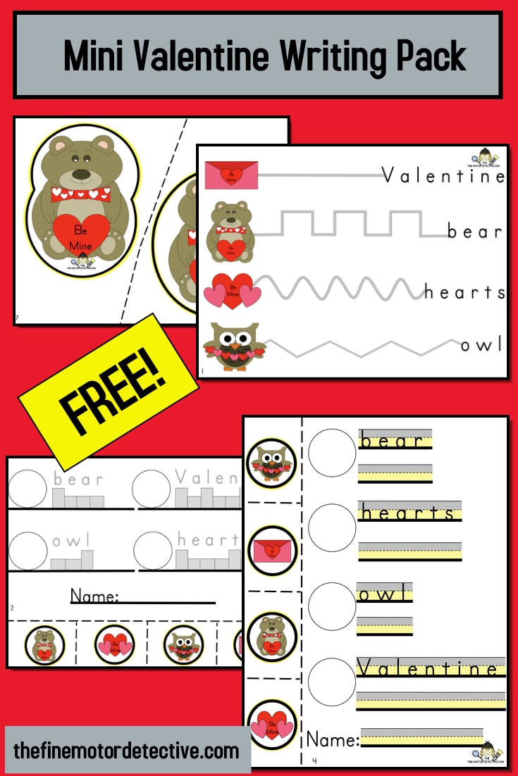 Valentine's Day Mini Writing Pack | Free Homeschool Deals