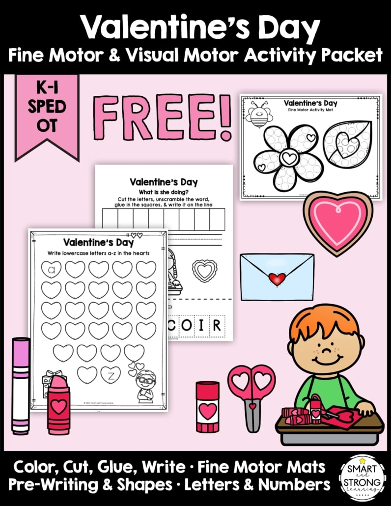 FREE Motor Skills Activity Packet | Free Homeschool Deals