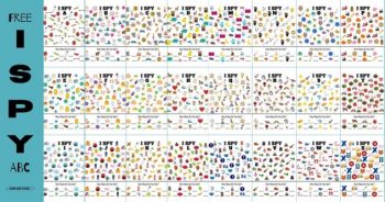 Free Alphabet I-Spy Activities | Free Homeschool Deals