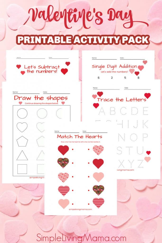 FREE Valentines Activity Pack | Free Homeschool Deals
