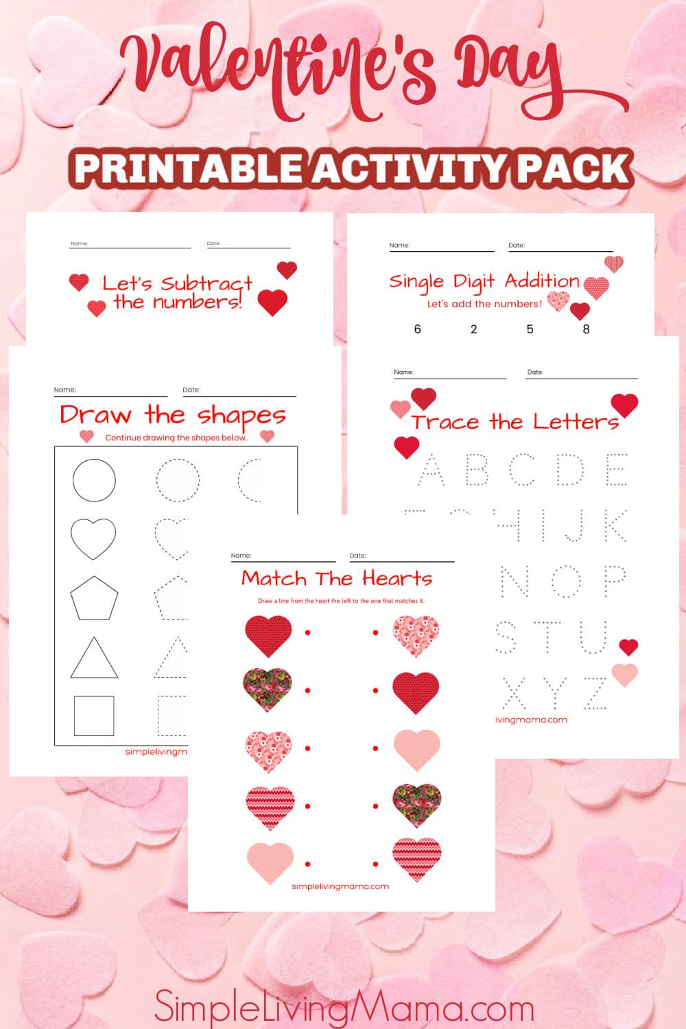 FREE Valentines Activity Pack | Free Homeschool Deals