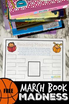 FREE March Book Reading Template | Free Homeschool Deals
