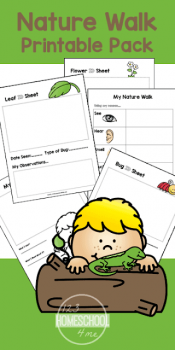 FREE Nature Walk Worksheets | Free Homeschool Deals