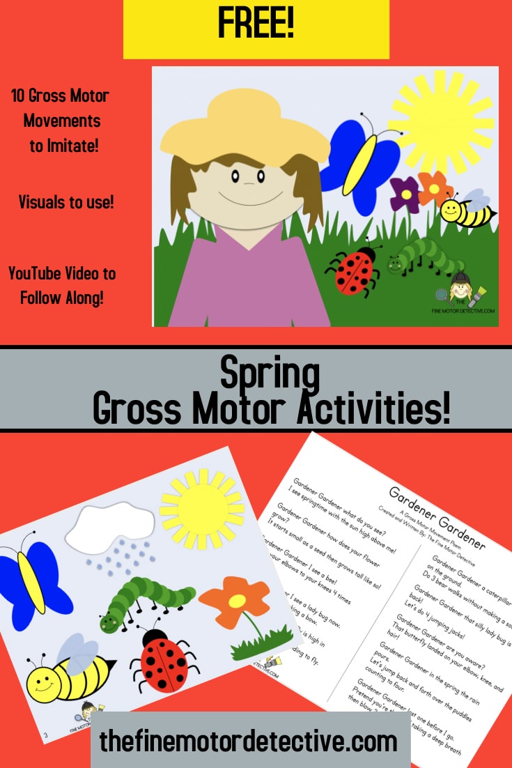 Spring Gross Motor Activity | Free Homeschool Deals