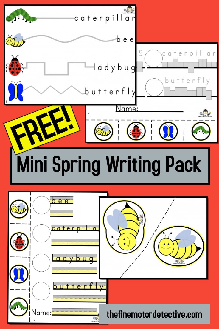 FREE Spring Mini Writing Pack | Free Homeschool Deals