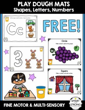 Free Play Dough Mat Printables | Free Homeschool Deals