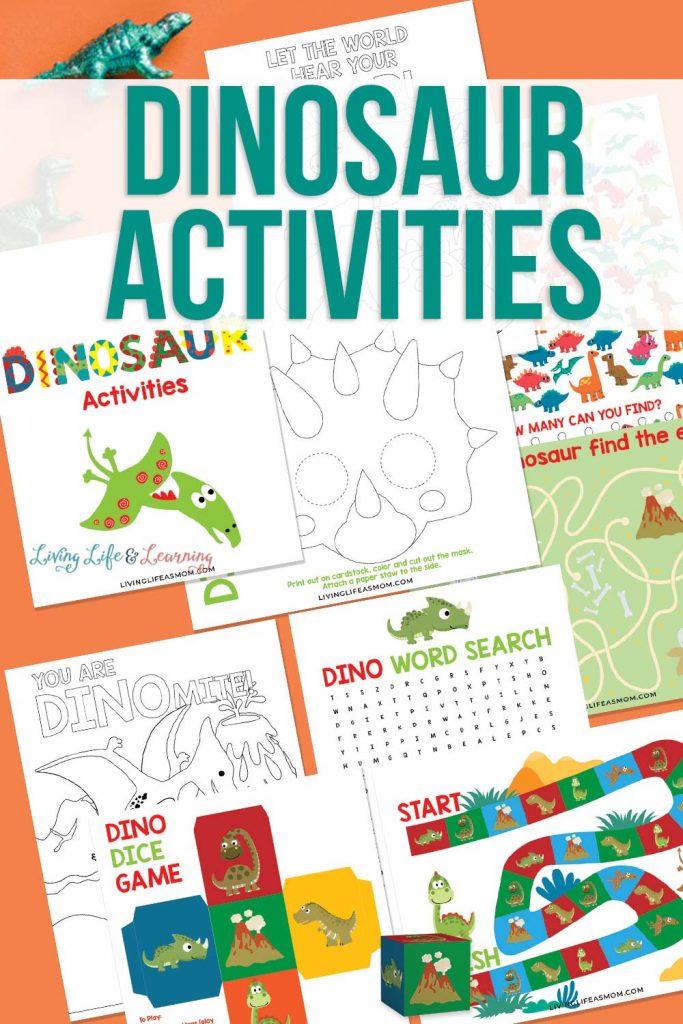 Free Printable Dinosaur Activities | Free Homeschool Deals