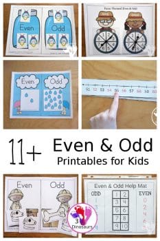 FREE Printable Even/Odd Activities | Free Homeschool Deals