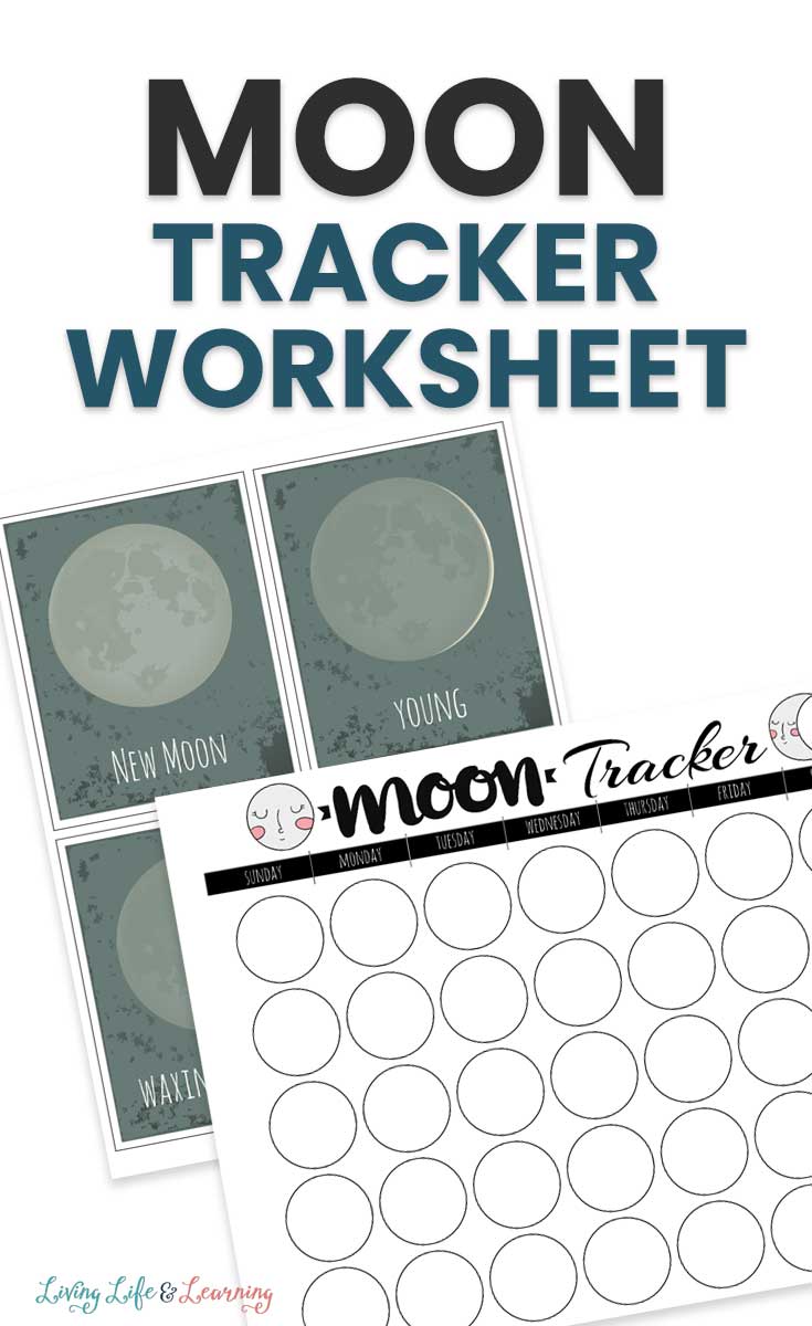 FREE Moon Tracker Worksheet | Free Homeschool Deals