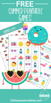 Free Summer Games for Kids | Free Homeschool Deals