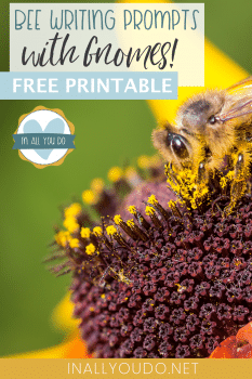 Honeybee Creative Writing Prompts | Free Homeschool Deals