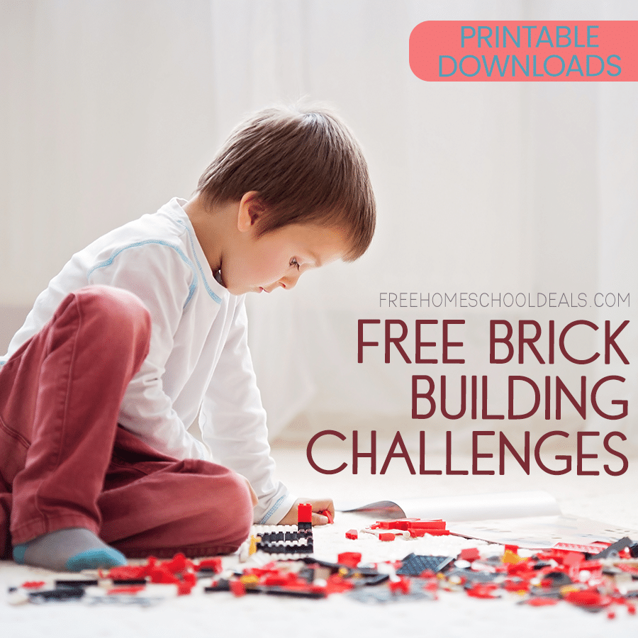 Free Printable 31-Day LEGO Challenge (instant download!)