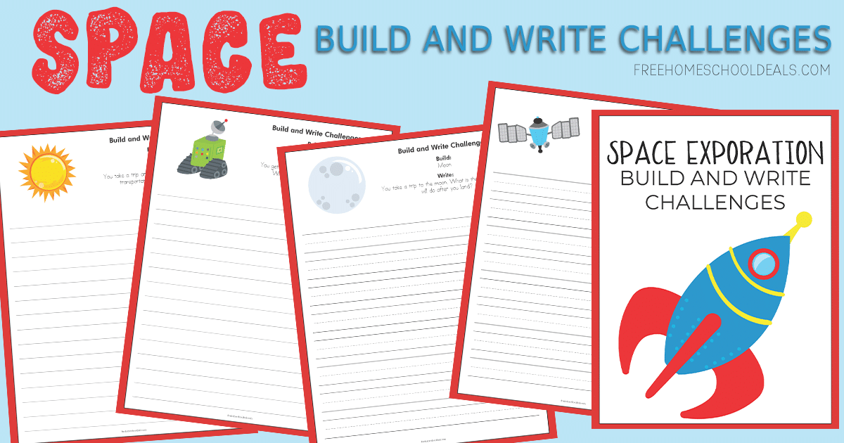 Free Printable 31-Day LEGO Challenge (instant download!)